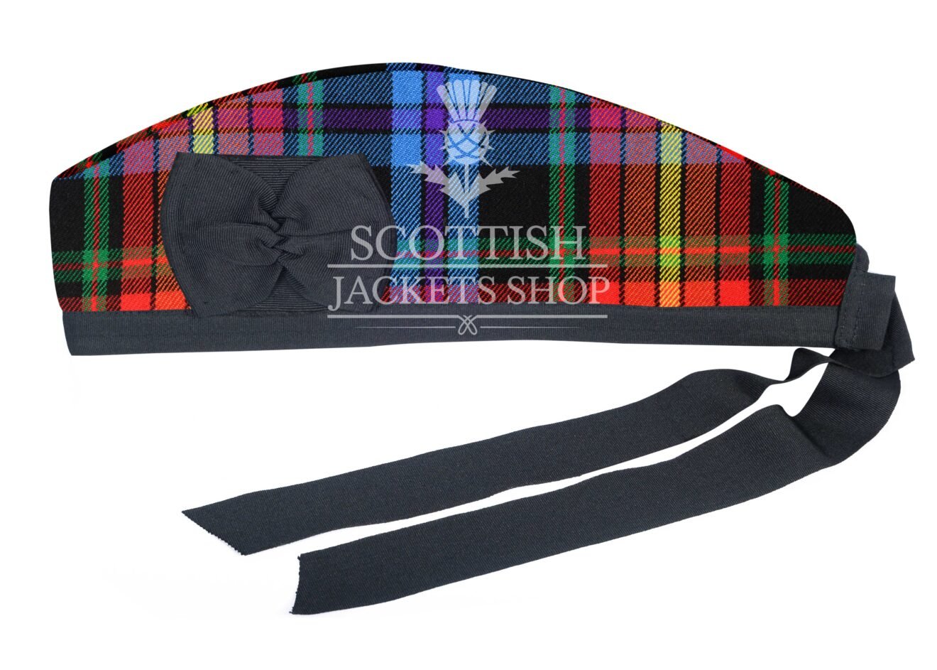 LGBTQ Pride Tartan Cap - Scottish Jackets